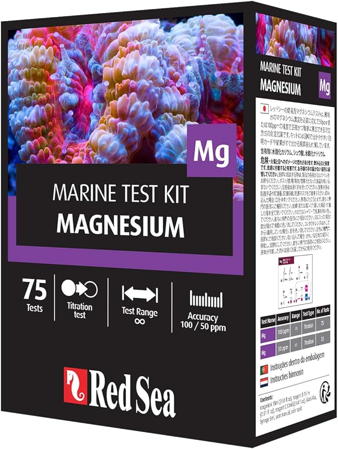 Red Sea Marine Magnesium Test Kit – Nemo's Reef